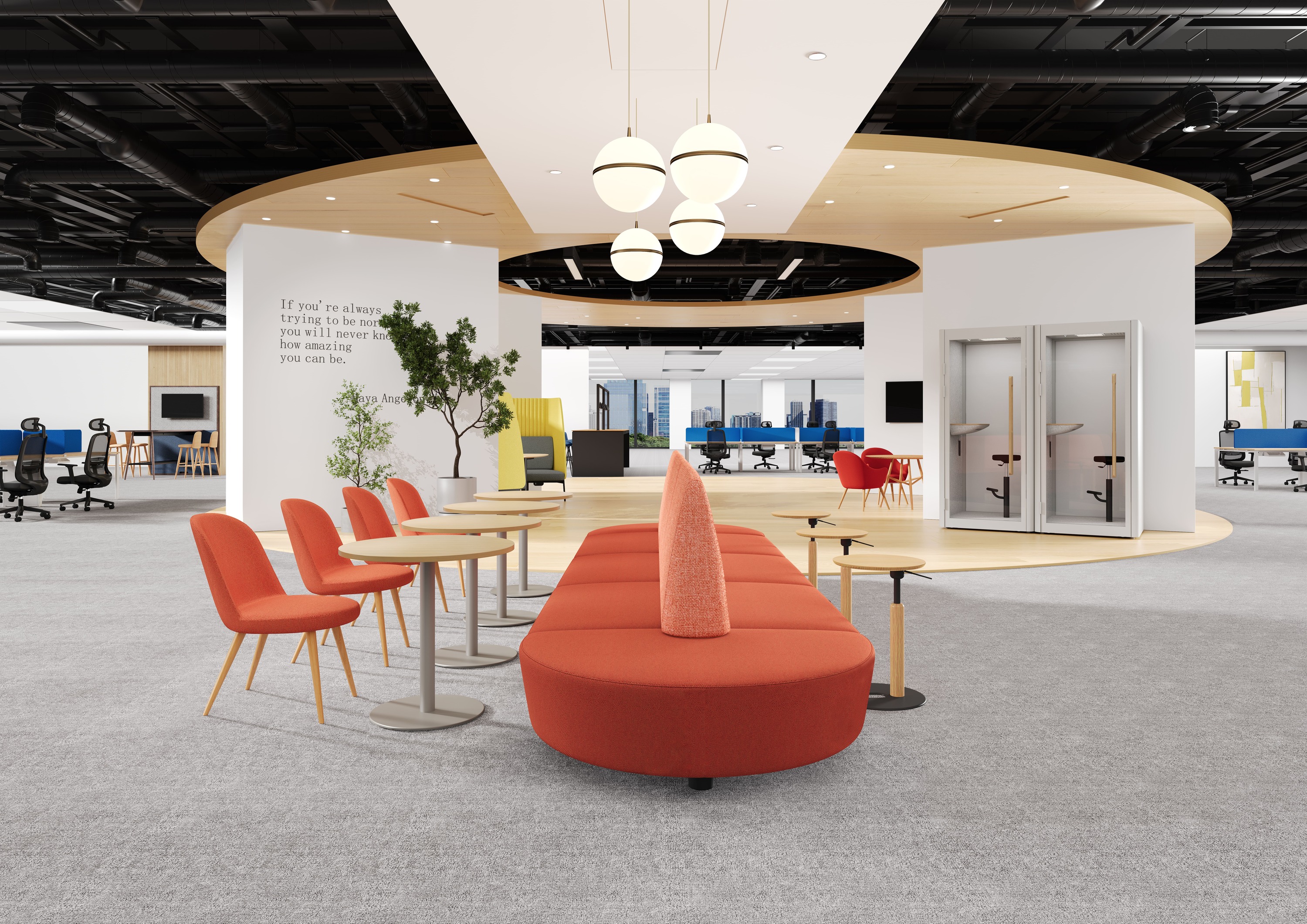 1 - All Around Island, Astrid Cafe and Club Chair, Lumin 1P and This ...