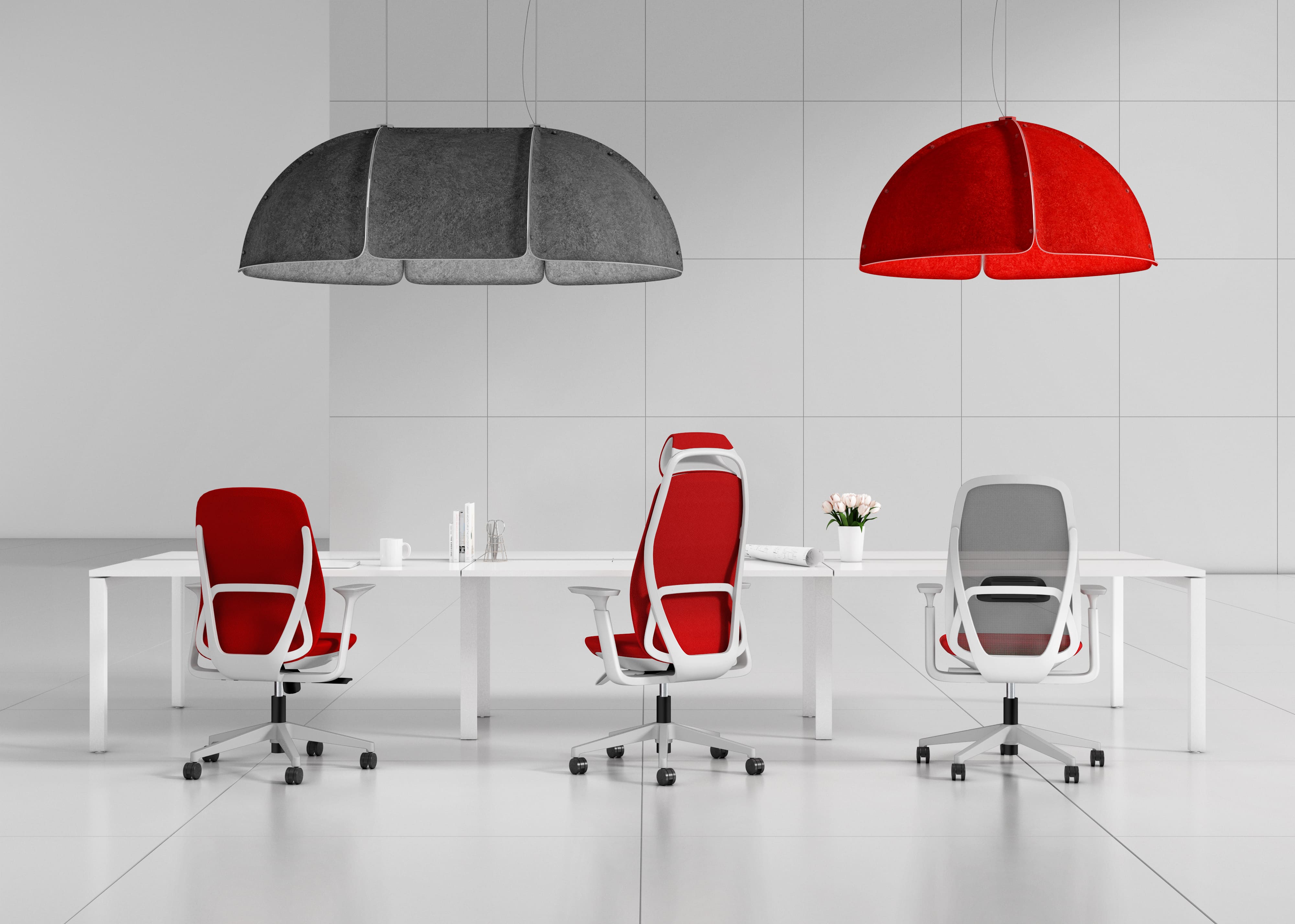 2 - Trus - Mid Back Cushioned, High Back with Headrest, High Back Mesh ...