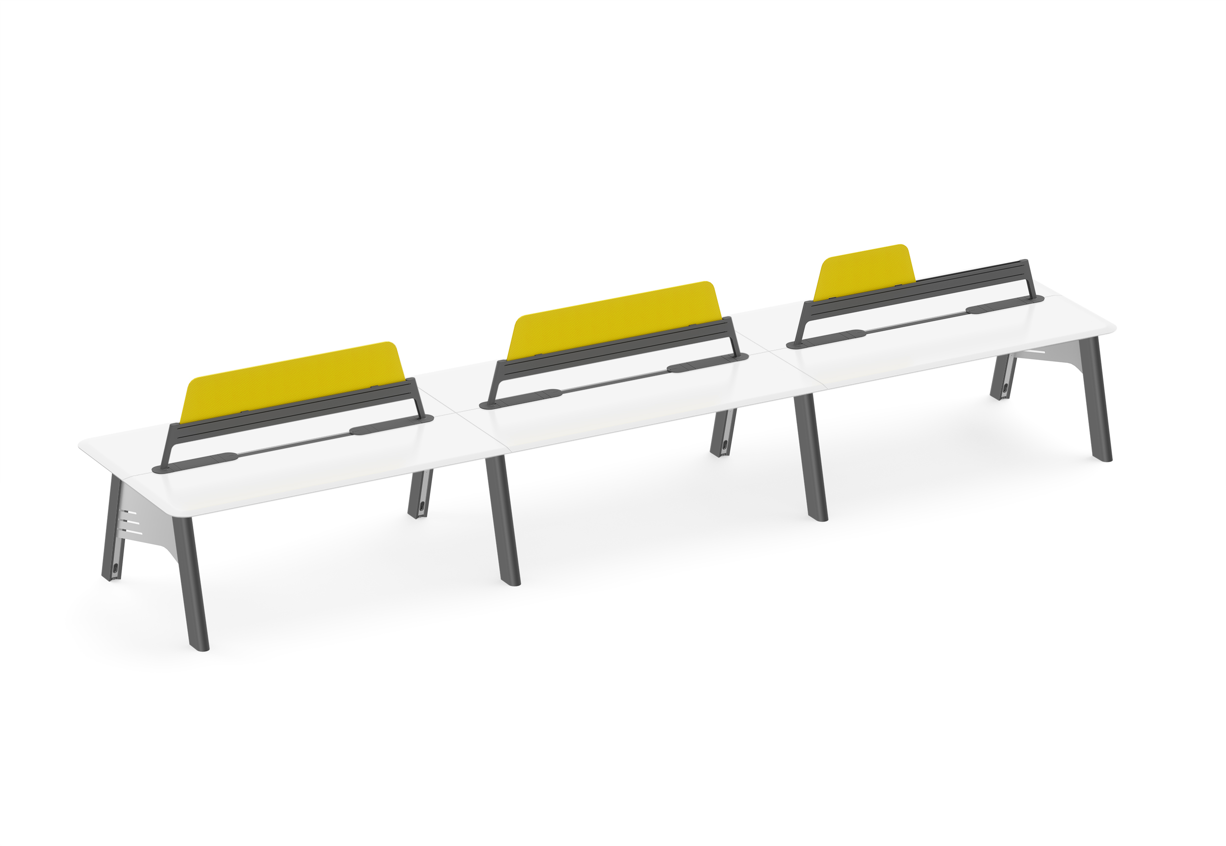 1 - Born Premium Double Bench Dual Chamfered Edge Worktop with LX3 ...