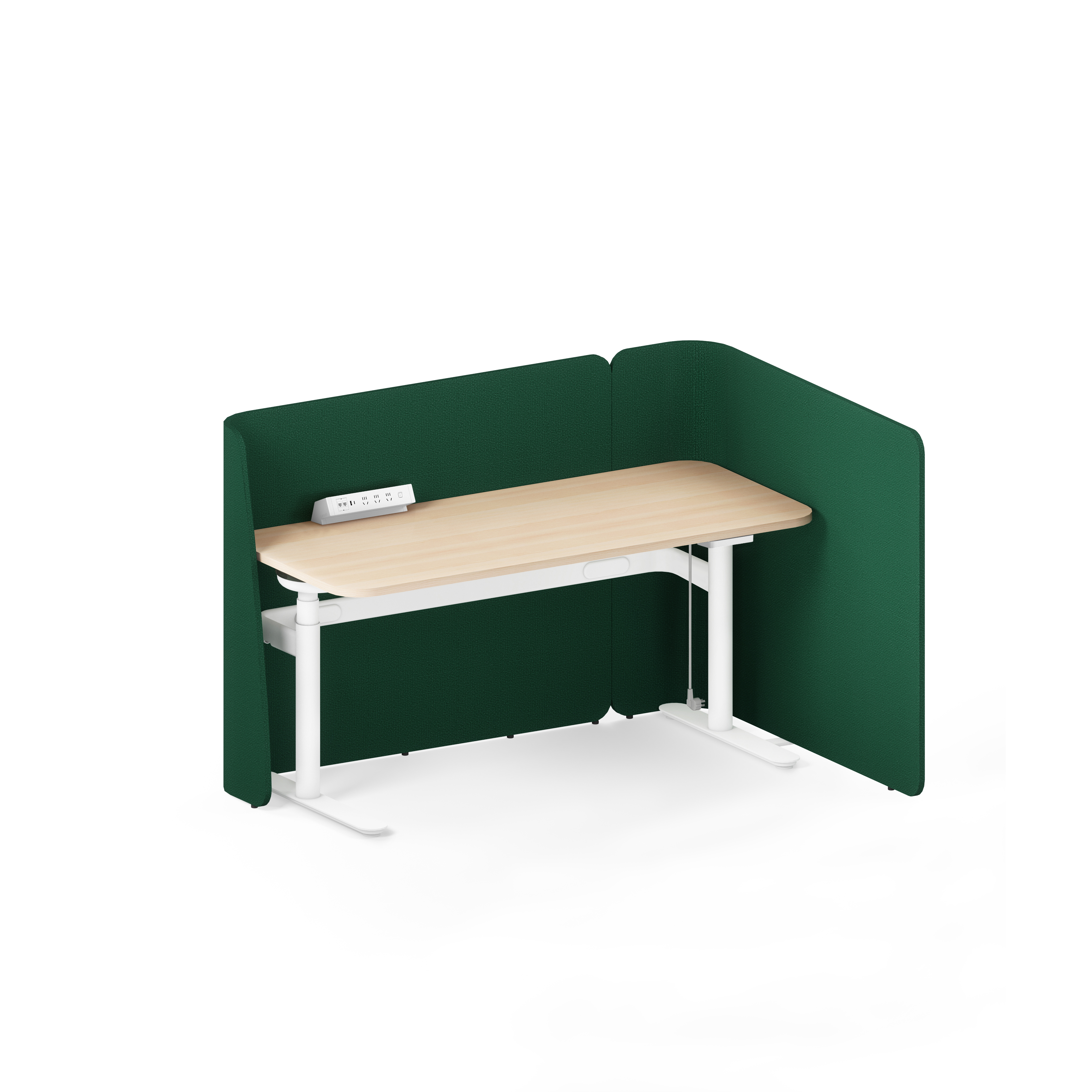 14 - 1 Seater Duplex Pod with Combined Floor Screen_MD32 | Lamex Office ...